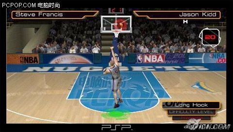 真实感扣篮!PSP版[NBA 2006]即将上市-泡泡网